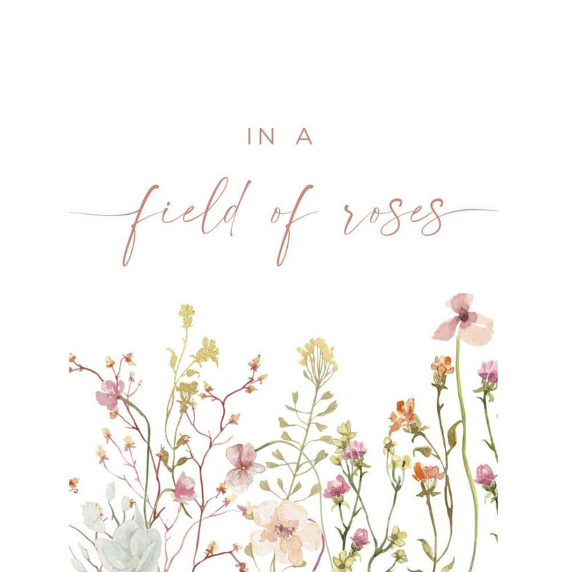 In a Field of Roses Nursery Print Set – Good Prints Collective