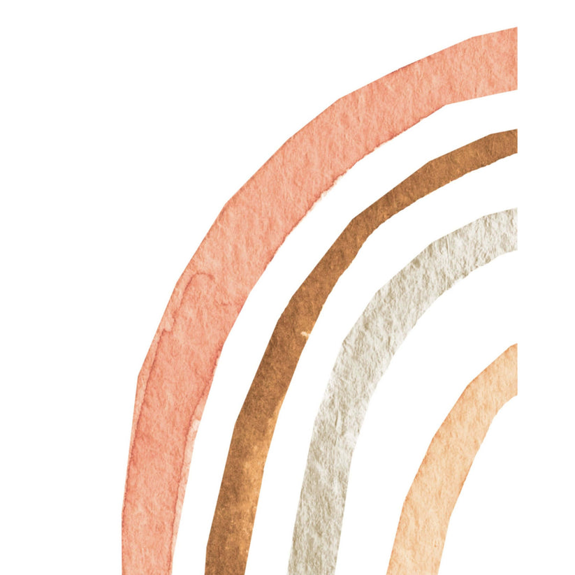 Before I Formed You Wall Art with Neutral Rainbows – Good Prints Collective