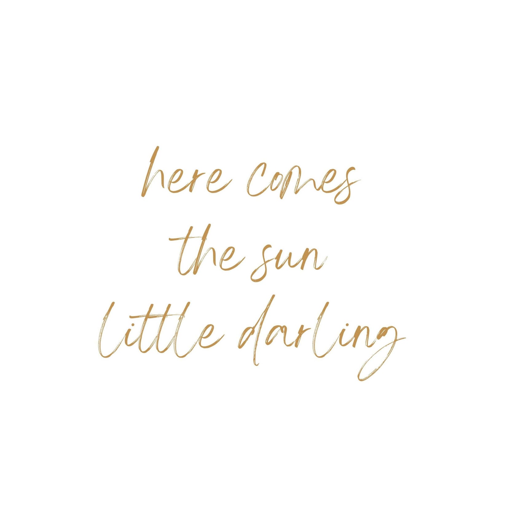 Here Comes the Sun Wall Art Set of Three – Good Prints Collective